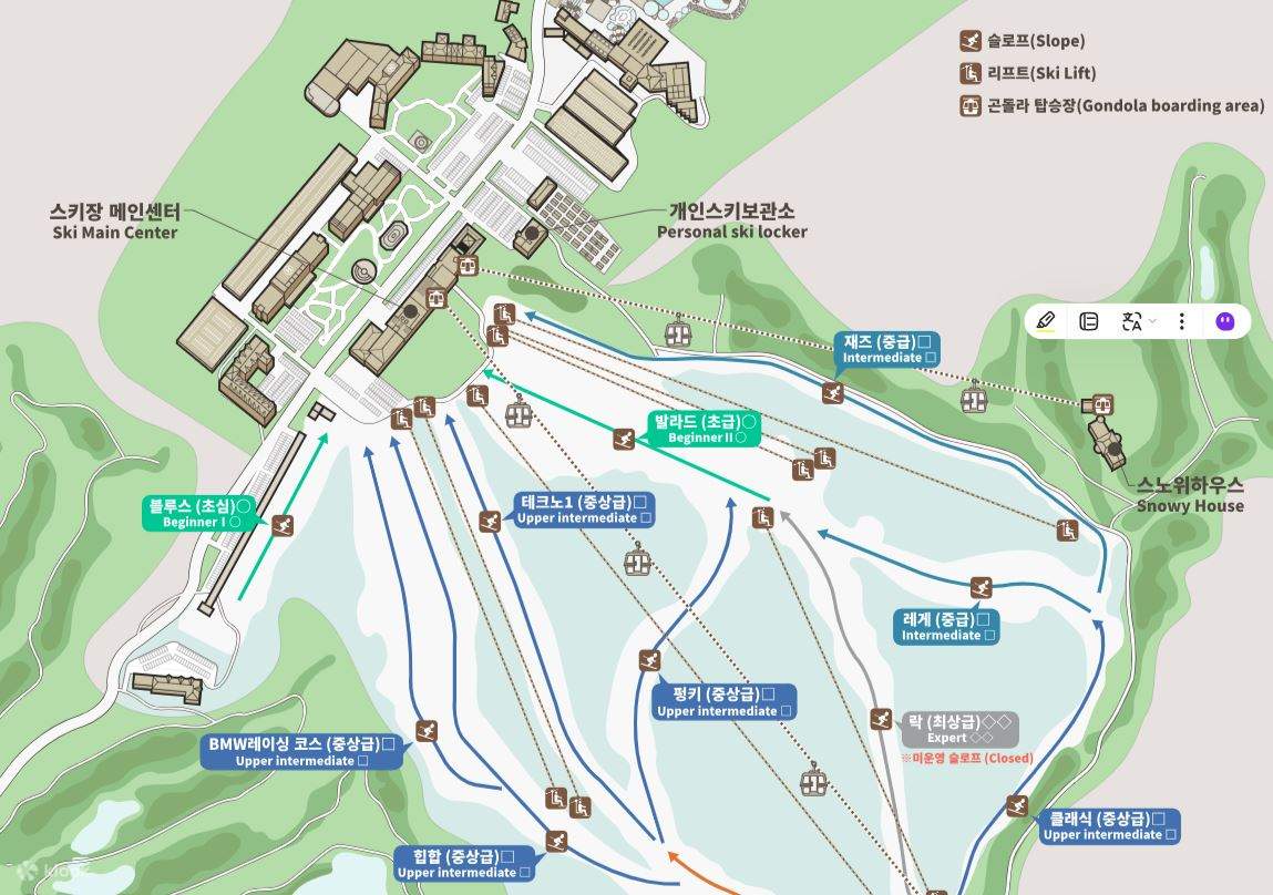 Daemyung Vivaldi Park Ski World Day Trip from Seoul (S.A. Tour) - Klook ...